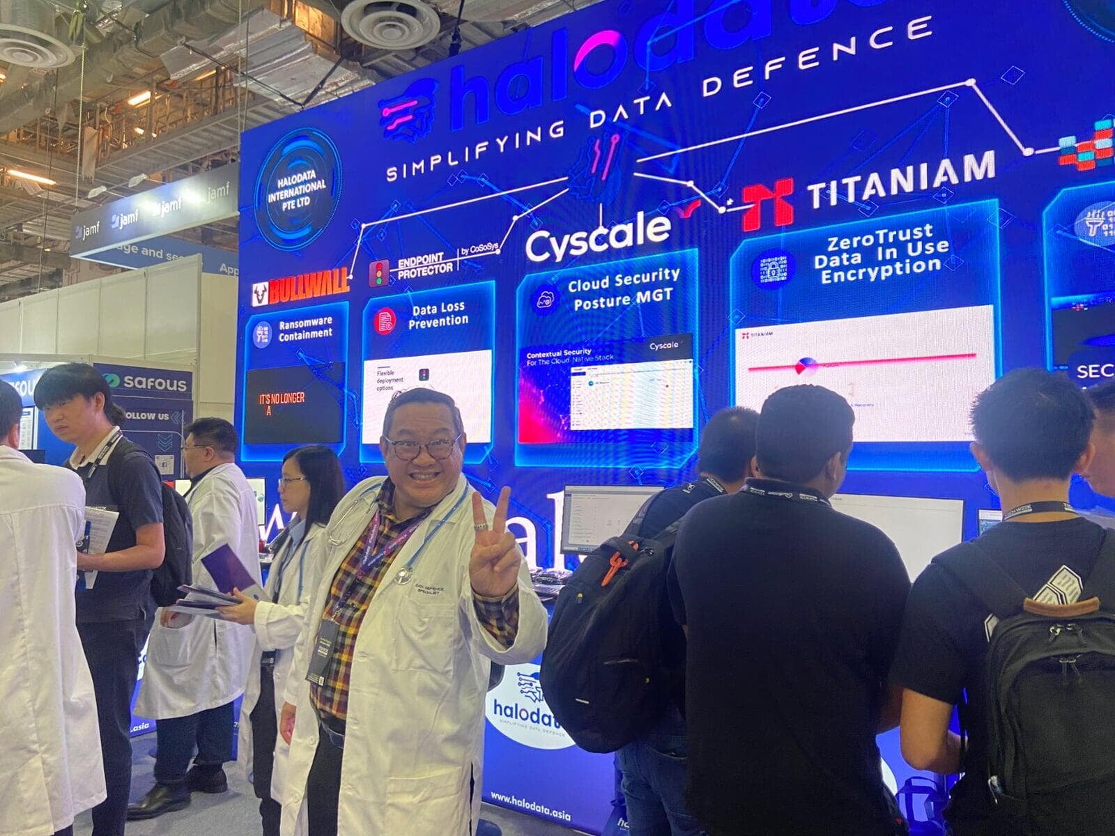 Halodata x CSW Landing Page